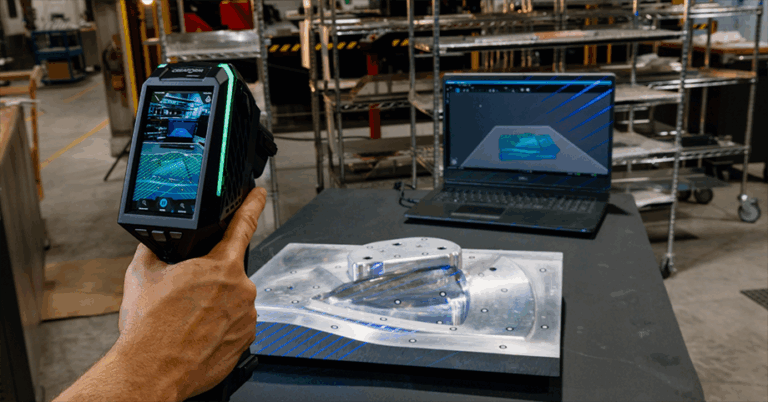 Creaform lanza su escáner láser 3D HandySCAN 3D Serie EVO
